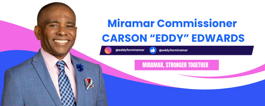 Miramar Commissioner Carson "Eddy" Edwards
